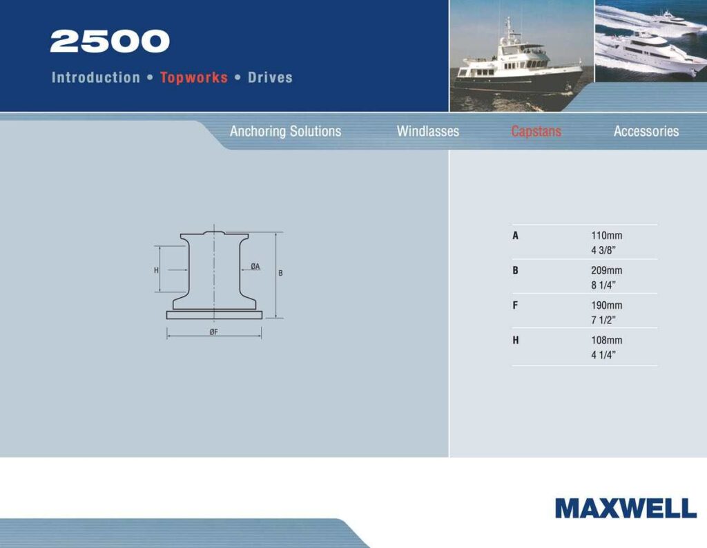 VC 2500 Capstan - Maxwell