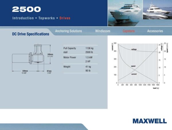 VC 2500 Capstan - Maxwell